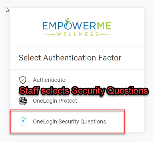 Resetting Your OneLogin Password – EmpowerMe Support