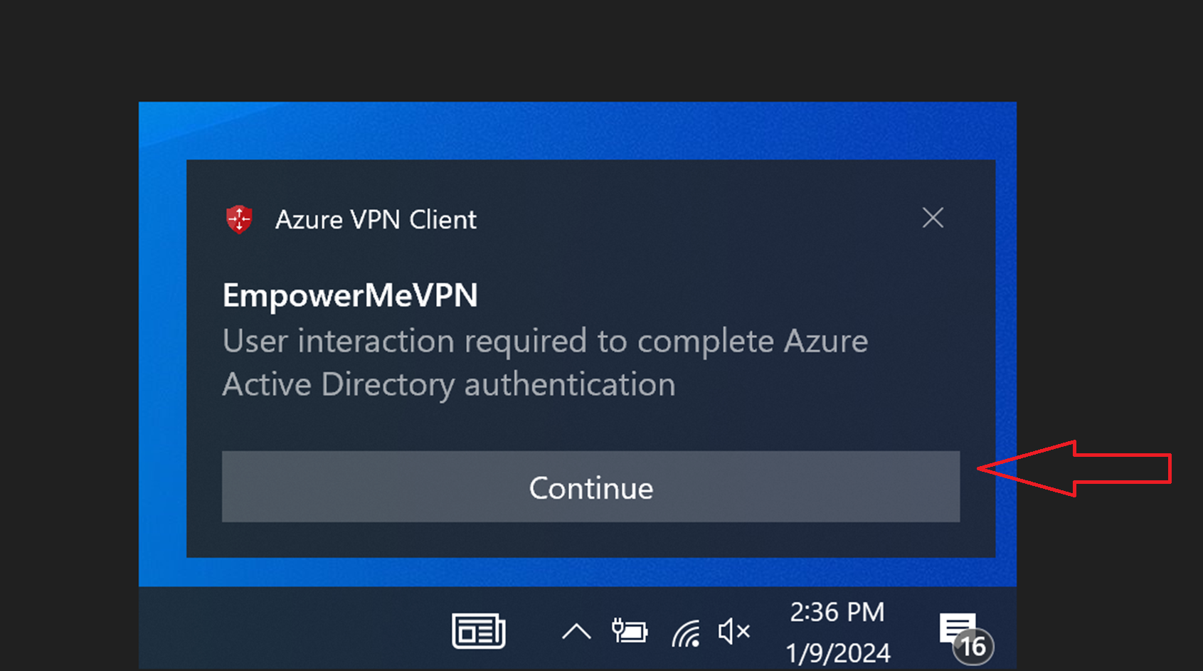 Azure VPN Installation Guide – EmpowerMe Support